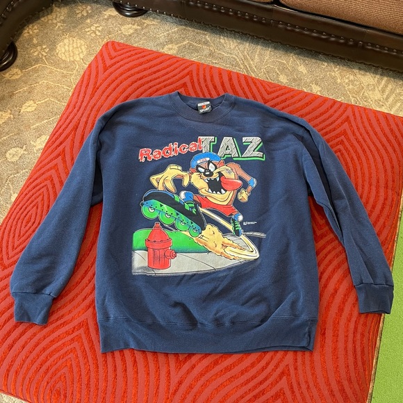 signal sport | Sweaters | Vintage Radical Taz Xl Sweatshirt Looney ...